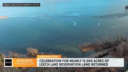 Minnesota tribe celebrates the return of nearly 12,000 acres of land ...