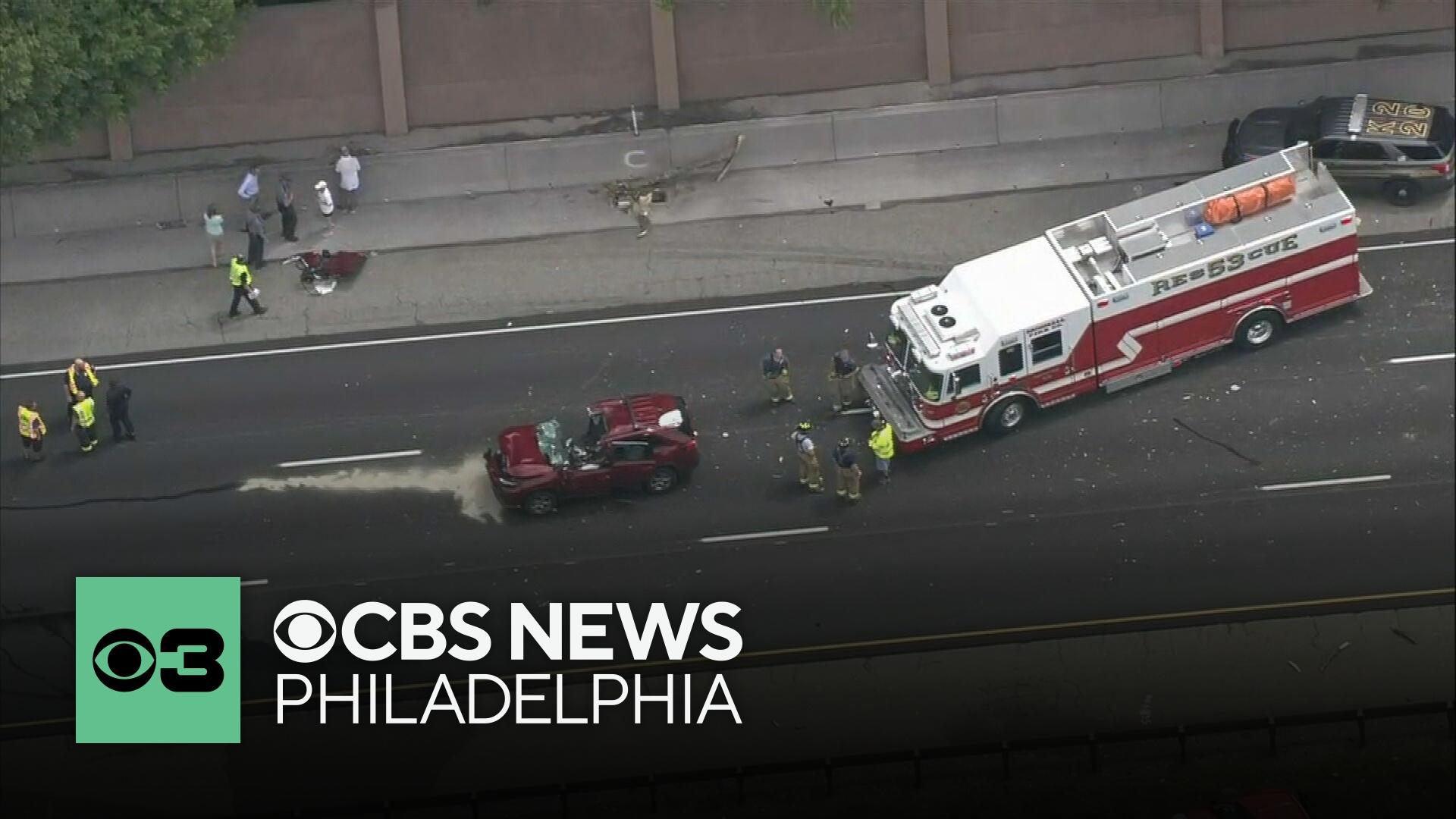 Driver seriously injured after tree falls on car on I-476 in Delaware ...