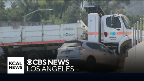 Caltrans worker dies after being hit by tow truck on 5 Freeway in San ...
