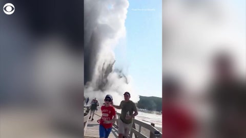 What caused the hydrothermal explosion at Yellowstone National Park? A ...