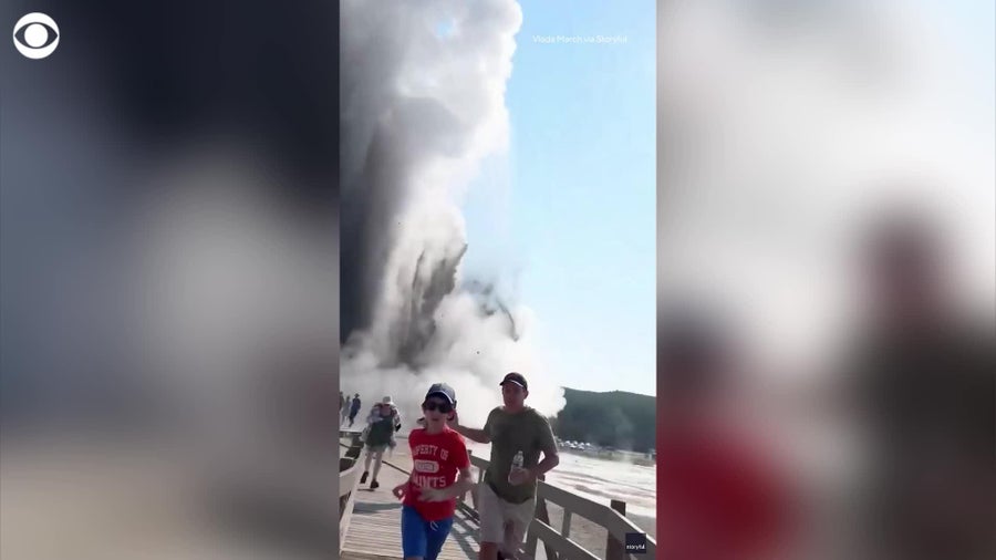 Yellowstone hydrothermal explosion leaves pools "overflowing" as ...