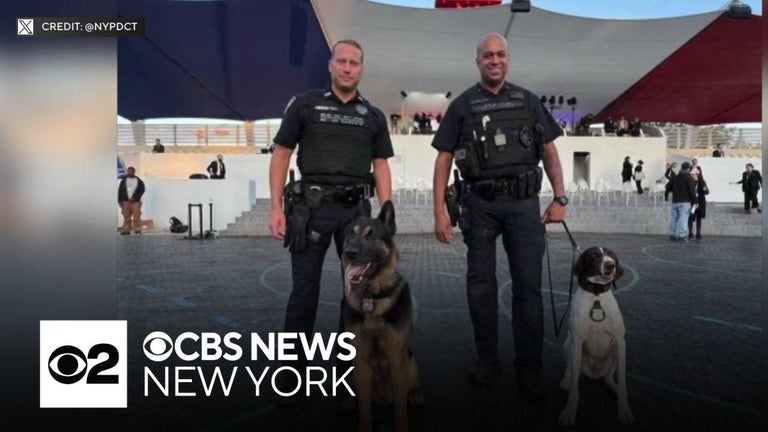 How NYPD K-9 teams are helping keep the Paris Olympics safe - CBS New York