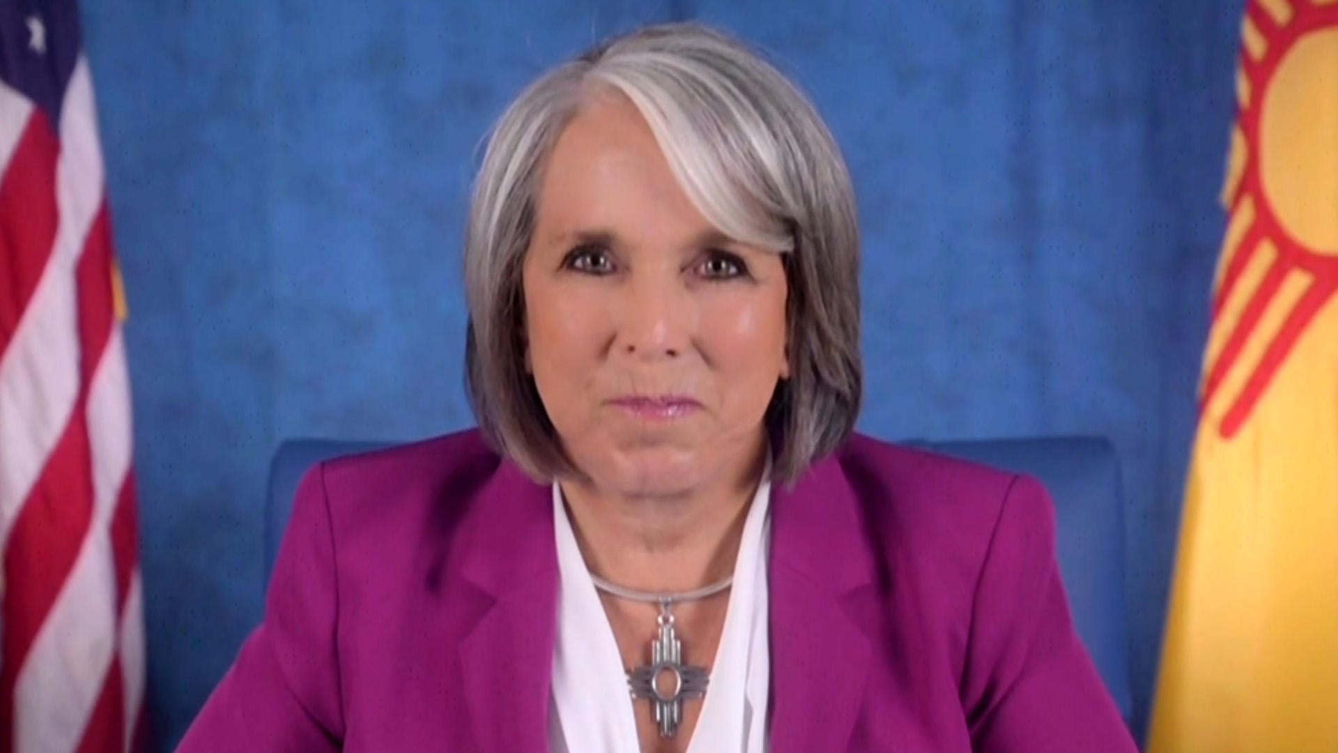 Transcript: New Mexico Gov. Michelle Lujan Grisham on "Face the Nation ...