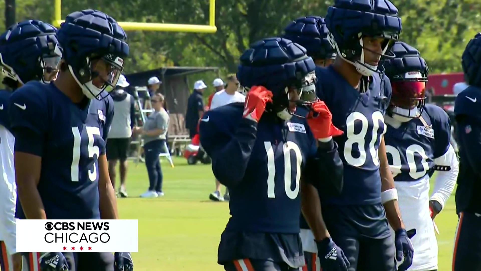Chicago Bears receivers fight to show they belong during day 7 of ...