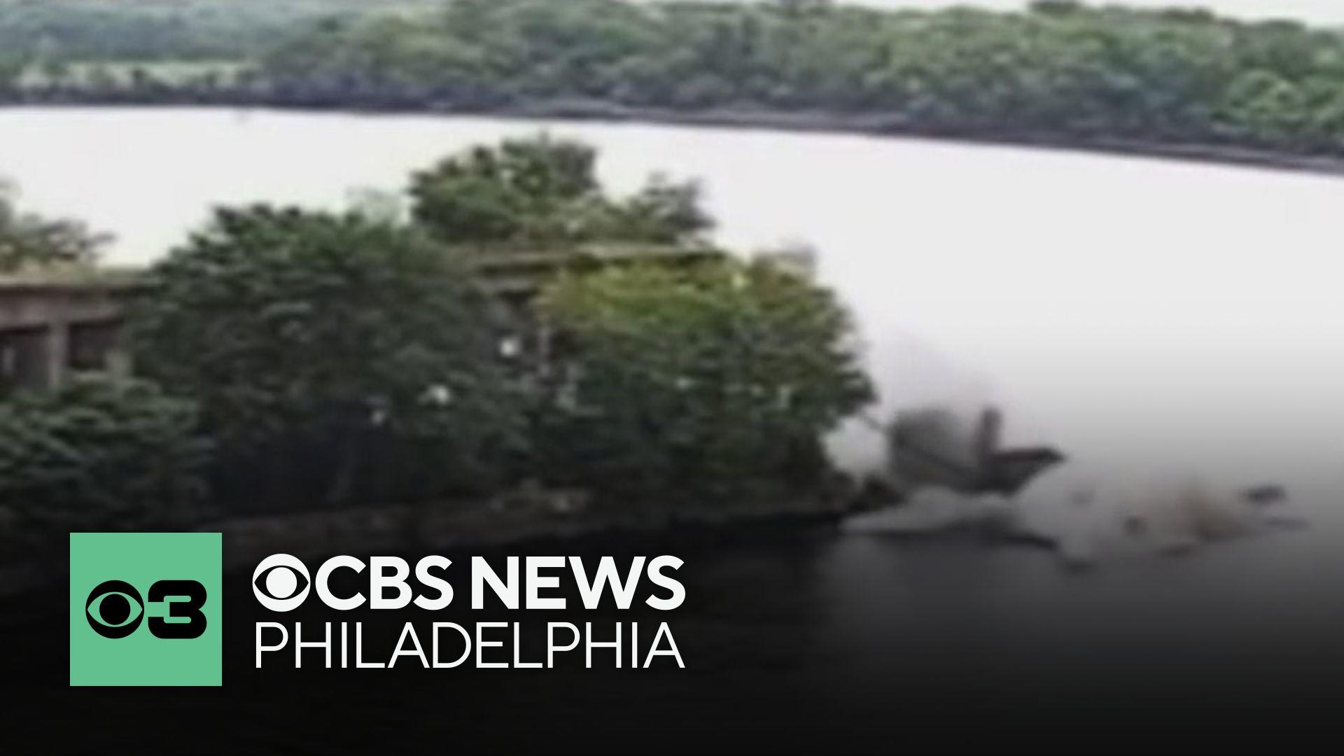 Video shows Philadelphia's Graffiti Pier partially collapse into ...