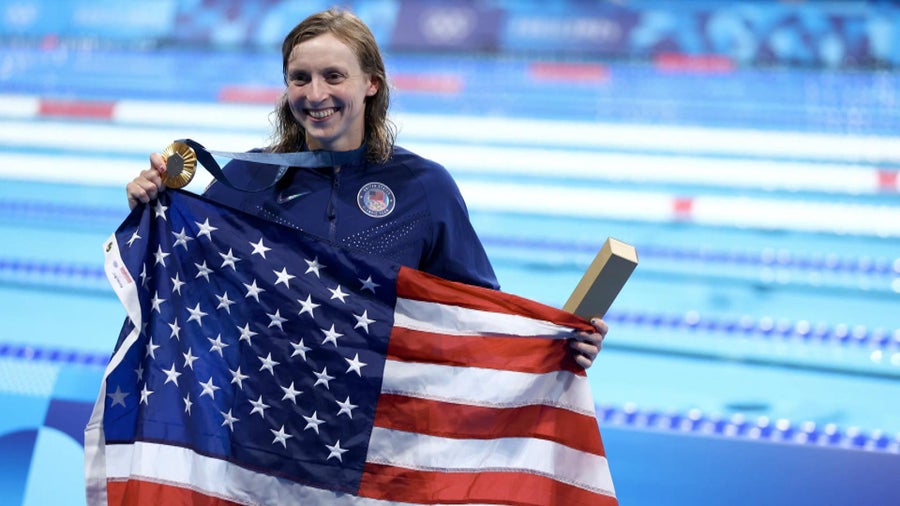 Katie Ledecky becomes most decorated U.S. female Olympian of all time ...