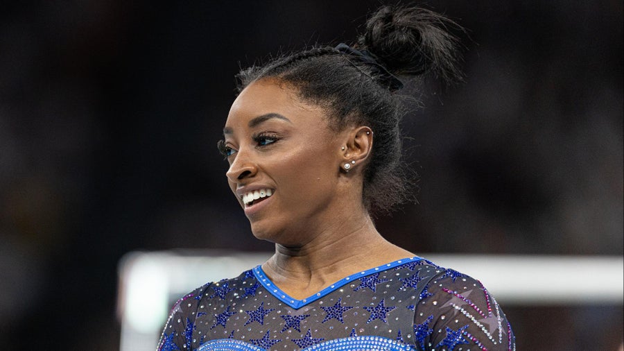 Simone Biles seemingly digs at Donald Trump after historic Olympic win ...
