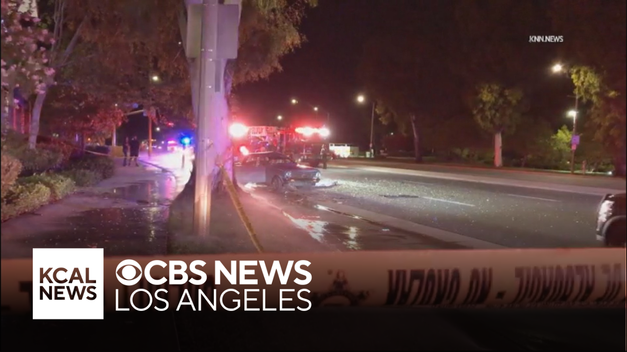 Off-duty LASD sergeant killed in single-car crash in Valencia - CBS Los ...