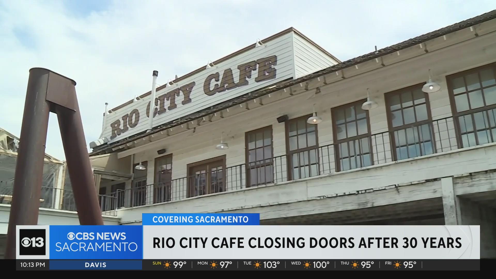 Old Sacramento's Rio City Cafe shuts its doors for final time - CBS ...