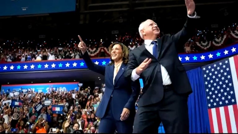 In first rally with Walz, Harris praises him as leader to help unite ...