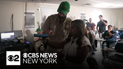 NYPD, ATF offer an inside look at use-of-force training - CBS New York