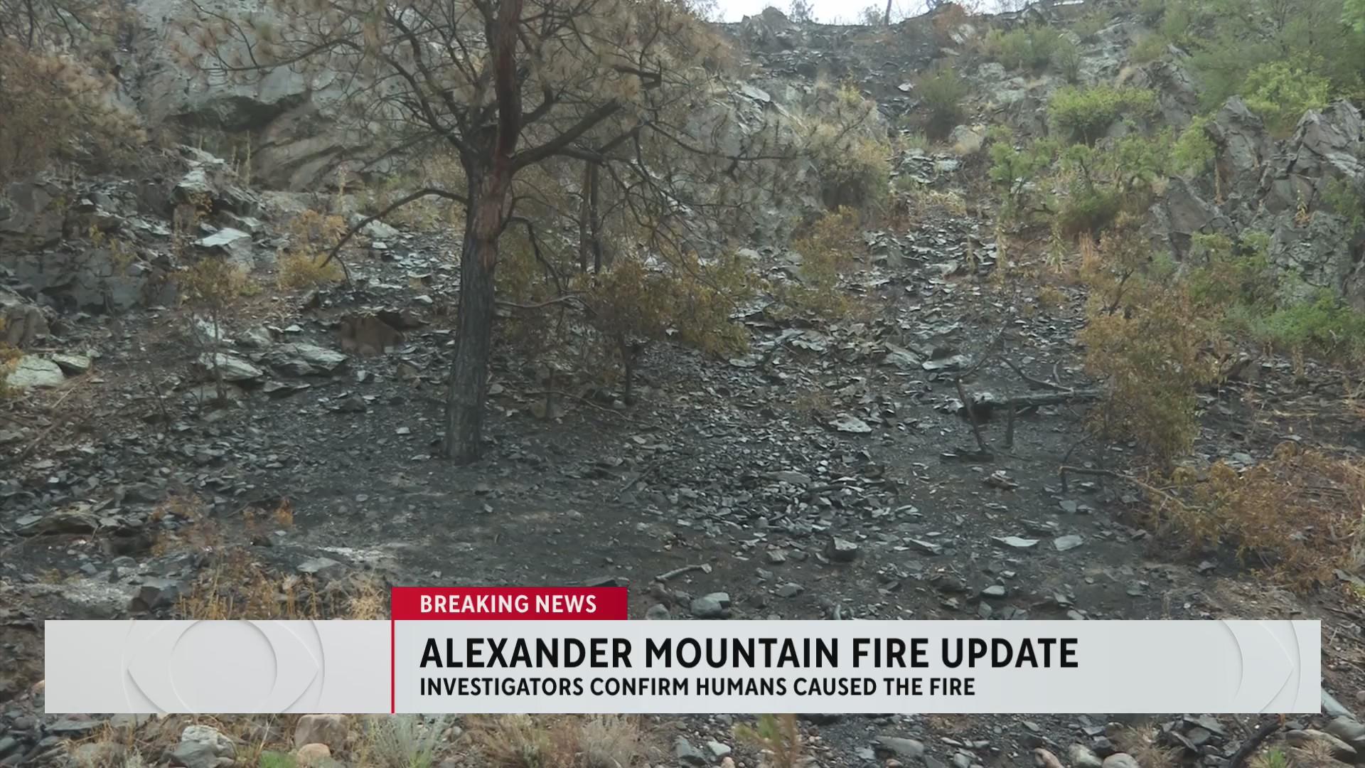Investigators announce Colorado's destructive Alexander Mountain Fire was human caused, ask for ...