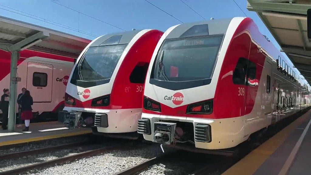 Caltrain rolls out all-electric fleet in San Francisco - CBS San Francisco