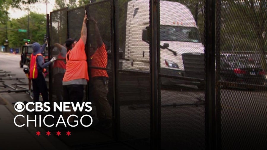 Security perimeter for Democratic National Convention in Chicago to ...