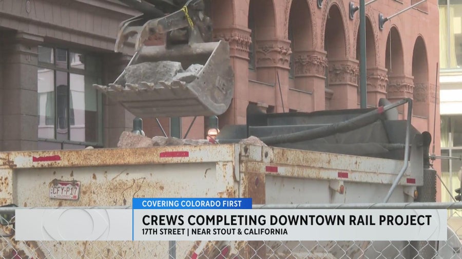 Final stages of Denver's downtown rail reconstruction project underway ...