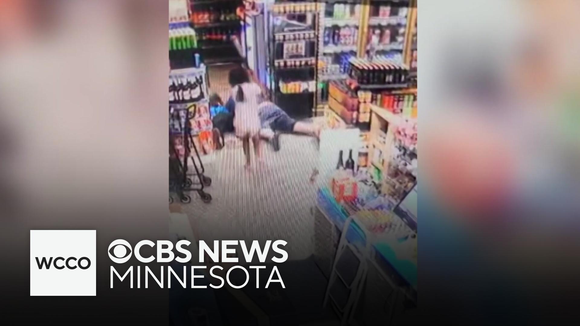 Video shows 8-year-old girl using bat to help fight off armed robber at ...