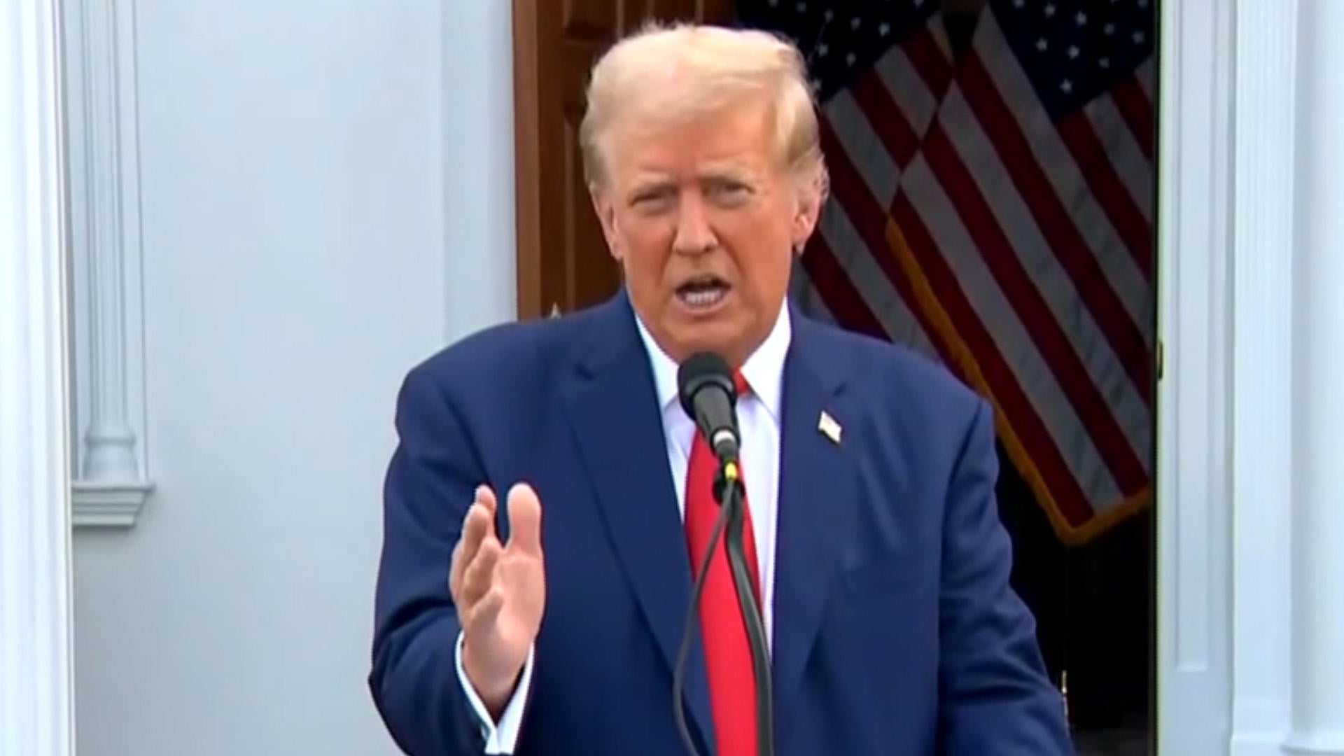 Trump to resume outdoor rallies with bulletproof glass - CBS News