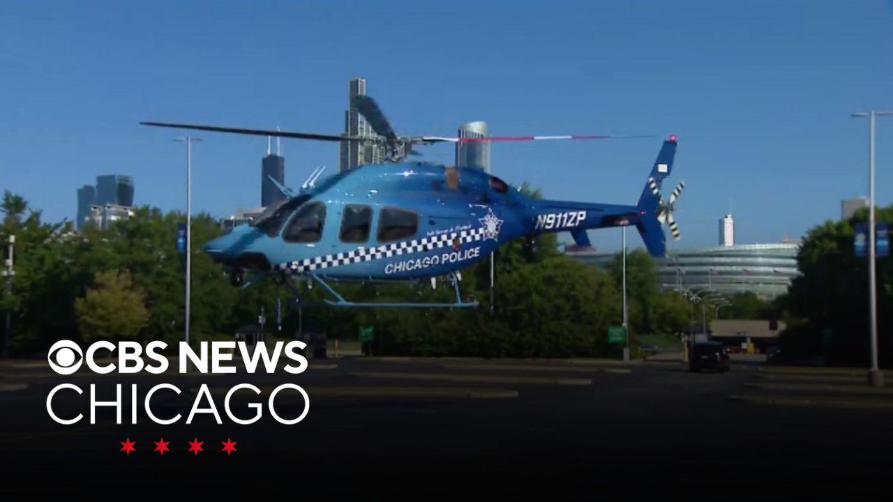 Chicago Police Department gets new helicopter ahead of DNC - CBS Chicago