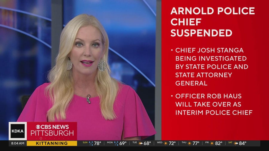 Arnold police chief suspended as part of ongoing investigation - CBS ...