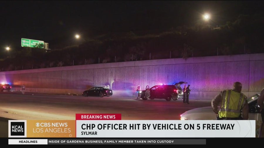 CHP officer in critical condition after being struck by Tesla on 5 ...
