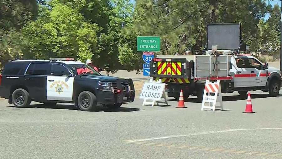 Tesla semi-truck fire prompts I-80 closure in California as hazmat ...