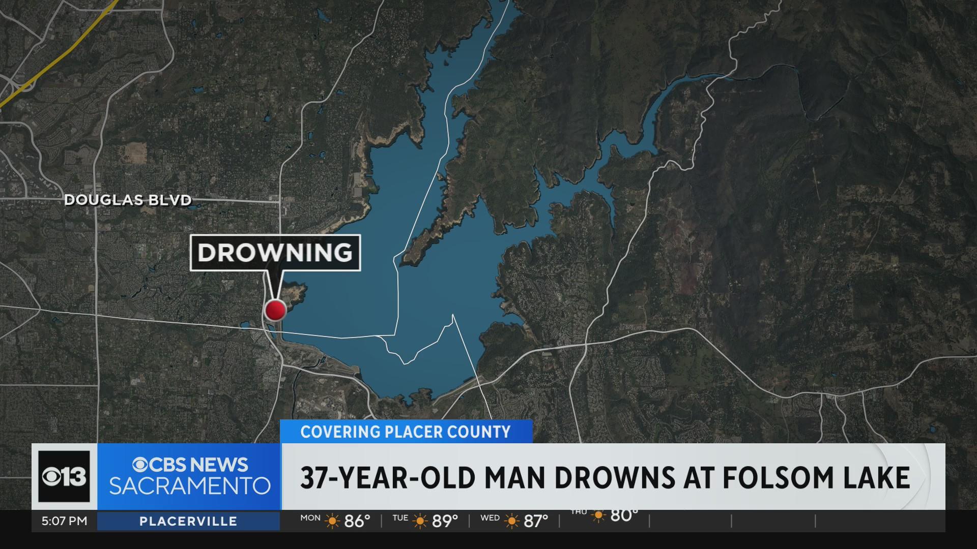 Man, 37, dies in drowning at Folsom Lake near Granite Bay boat ramp ...