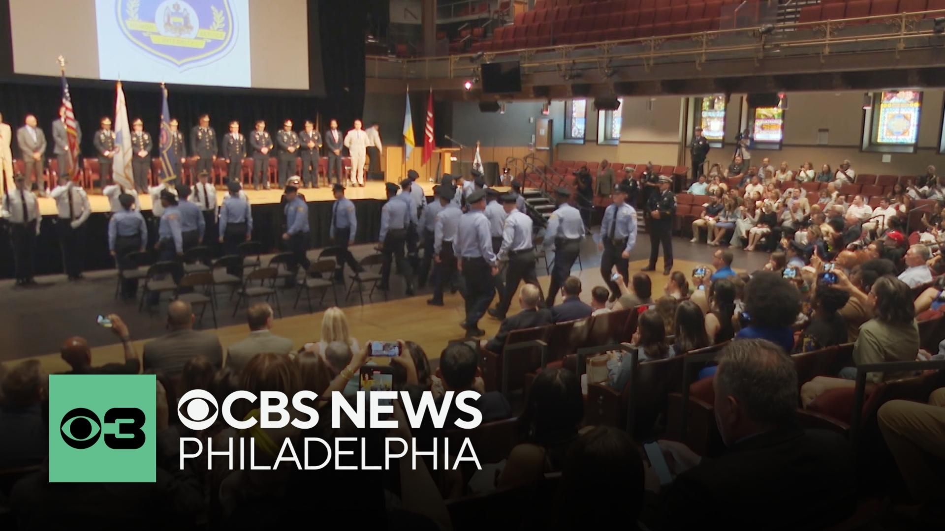 Philadelphia police welcome 24 new officers during graduation ceremony ...
