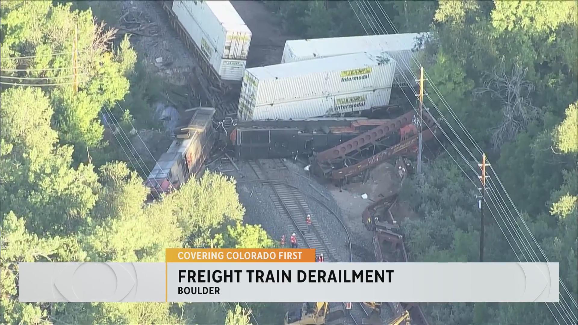 Conductors have minor injuries in 2-train crash in Boulder, stretch of ...