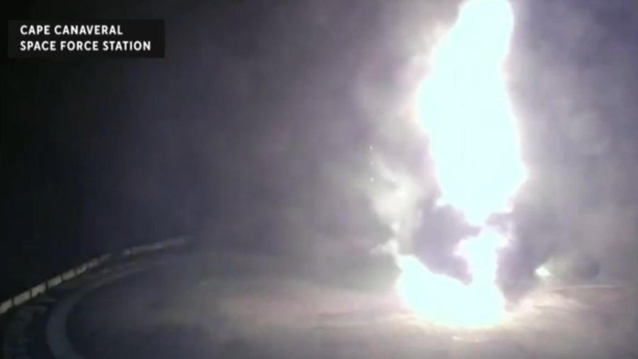 SpaceX launches 21 Starlink satellites, but rocket's first stage ...