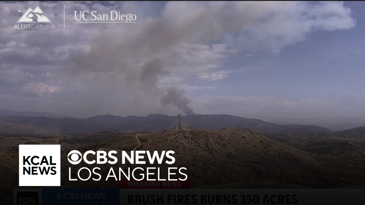 Multiple firefighters injured as huge "human caused" brush fire burns ...