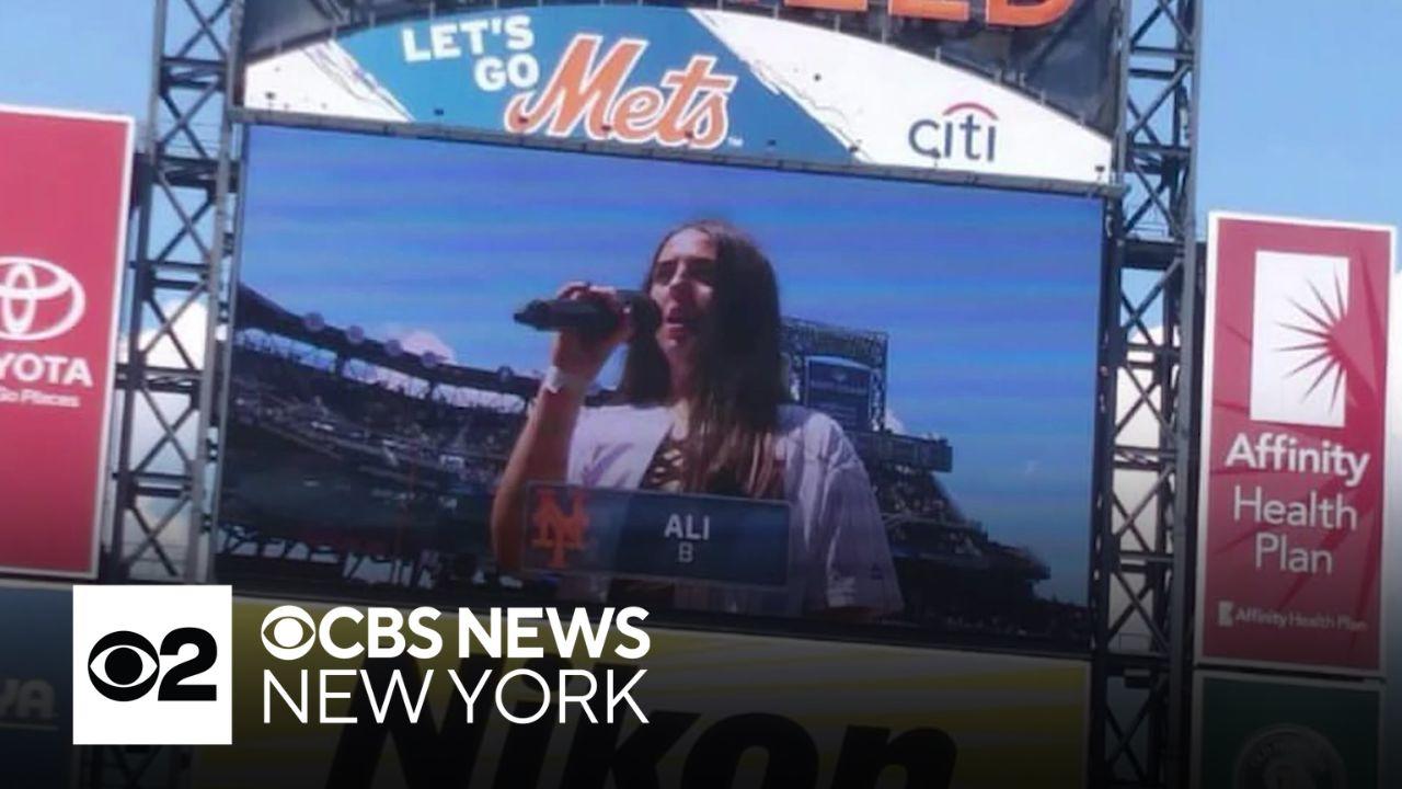 Meet the Long Island singer trying to perform at all 30 MLB stadiums ...