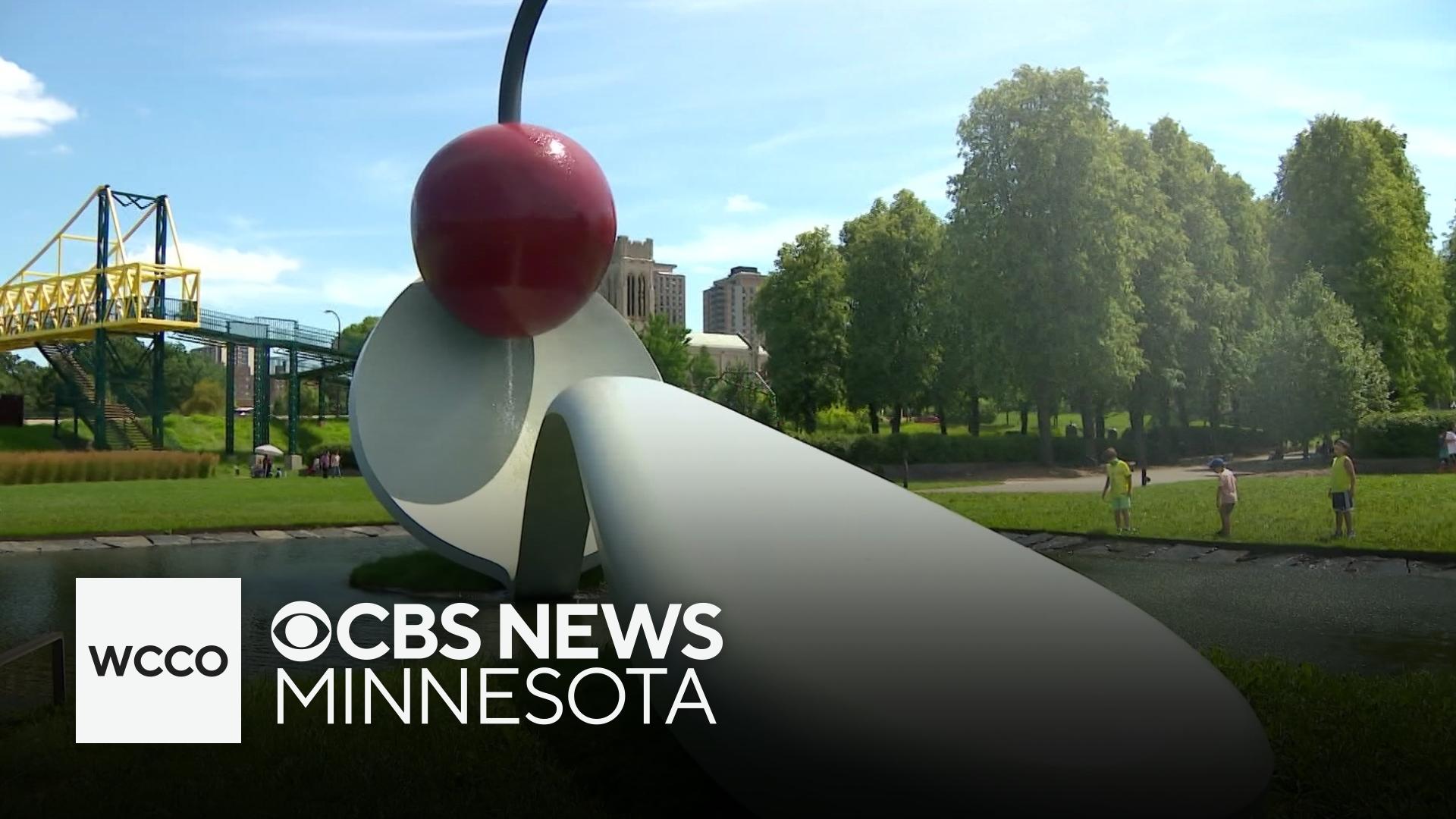 How the Spoon and Cherry sculpture found a home in Minneapolis - CBS ...