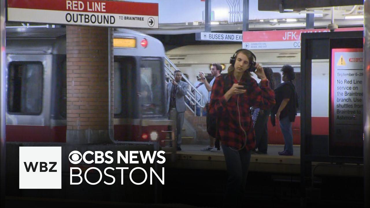 MBTA's Red Line closed for 24 days between JFK/UMass and Braintree due ...