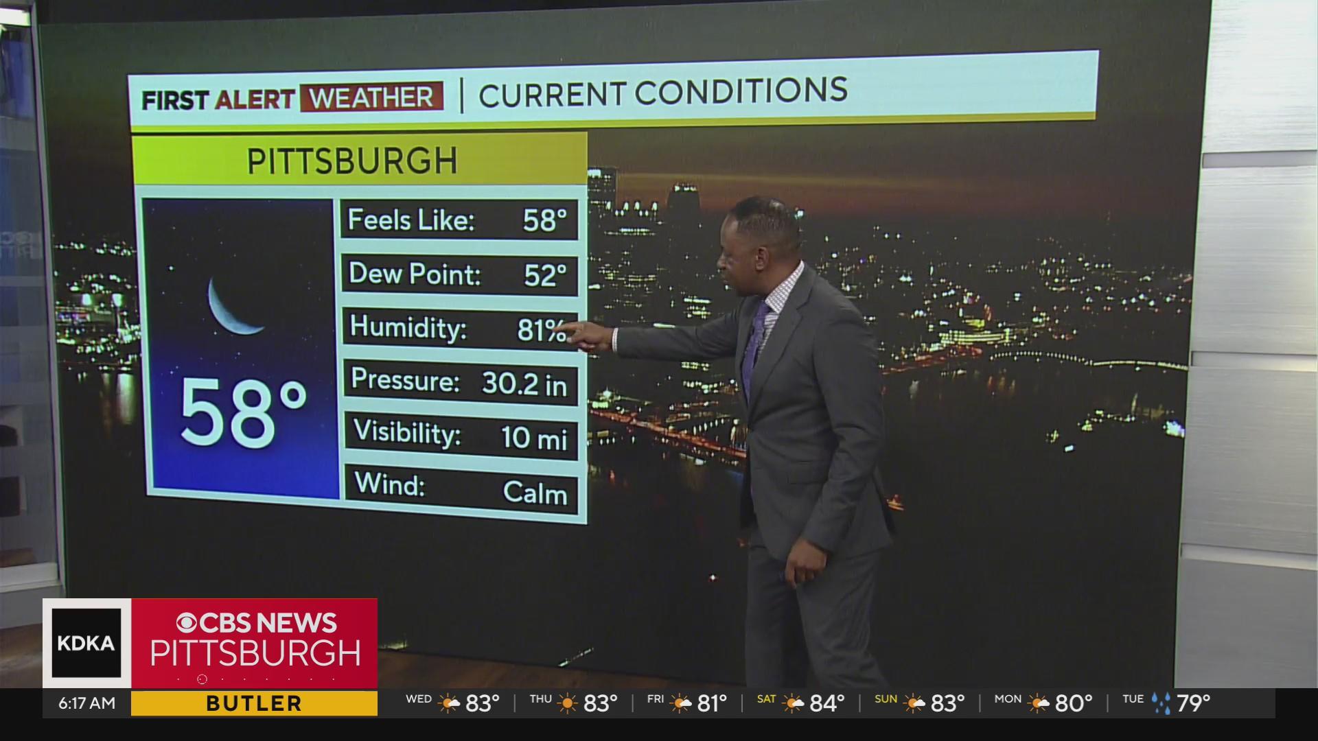 Pittsburgh's weather remains consistent throughout the weekend - warm ...