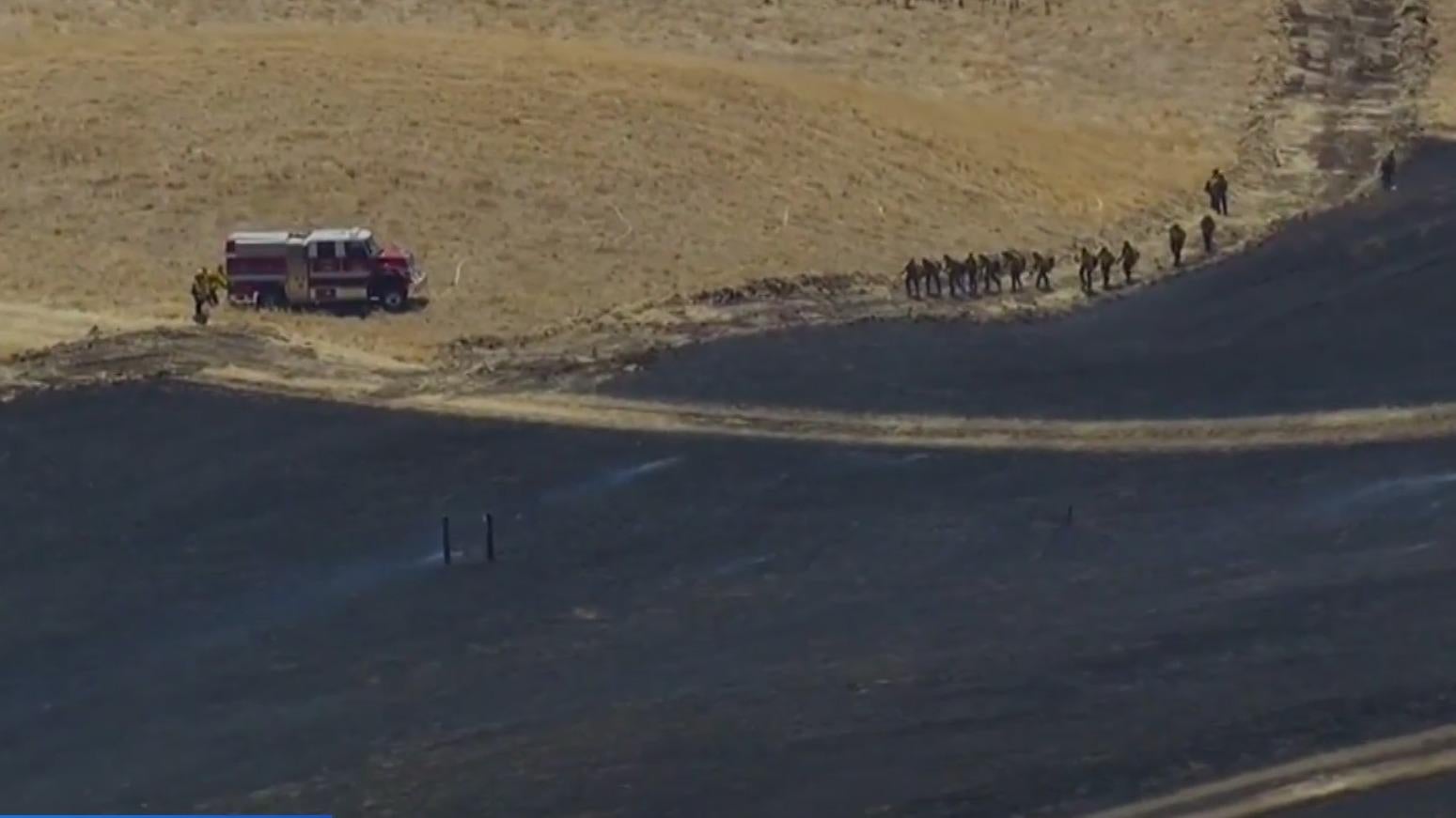 Willow Fire near Concord close to full containment, burns 62 acres ...