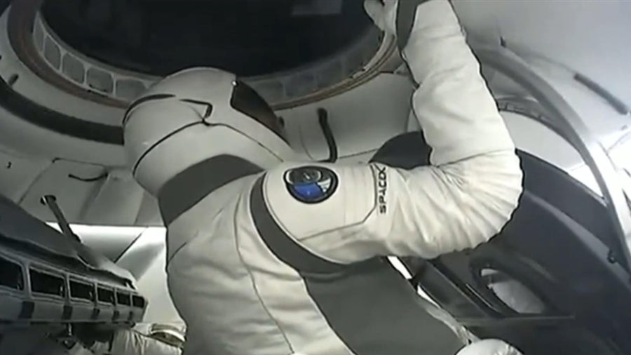 SpaceX's Polaris Dawn crew conducts first all-civilian spacewalk - CBS News