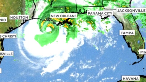 Maps show Tropical Storm Francine's path and forecast after making ...
