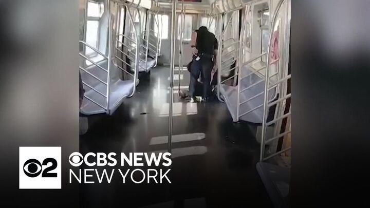 NYPD searching for man who took knife from scene of Brooklyn subway ...