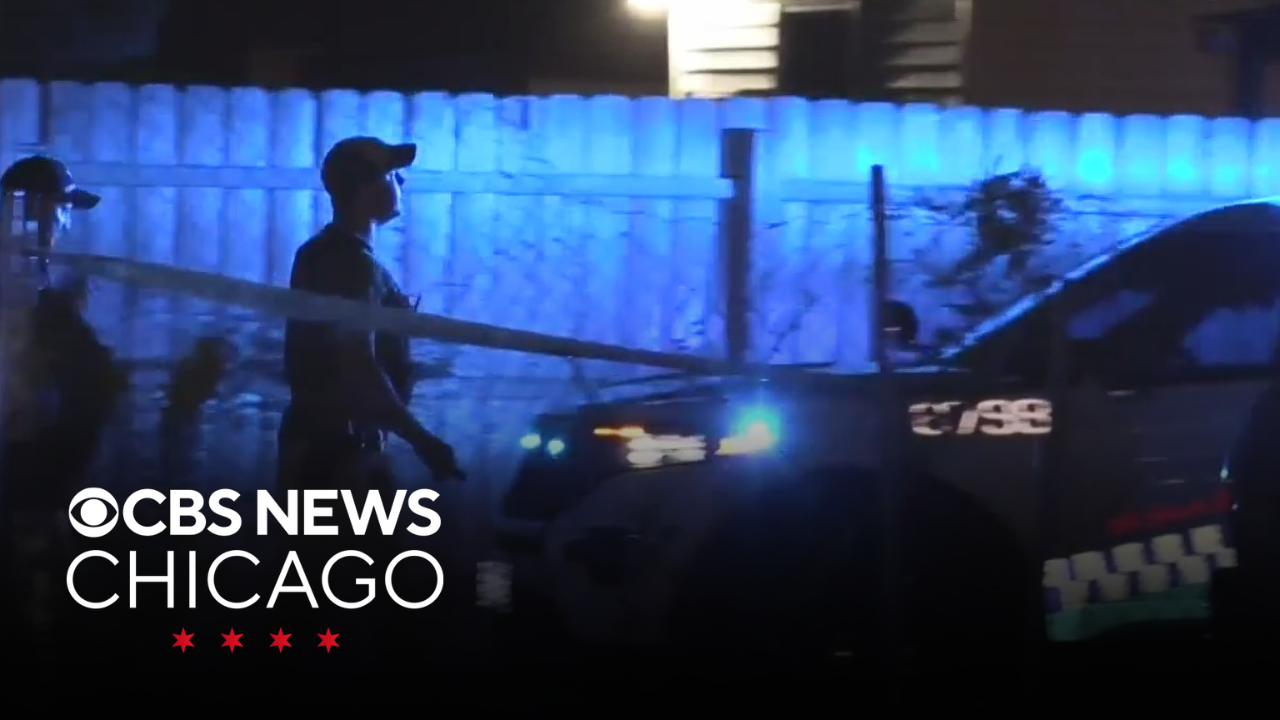 Man killed, another hurt after fighting over gun in Gage Park - CBS Chicago