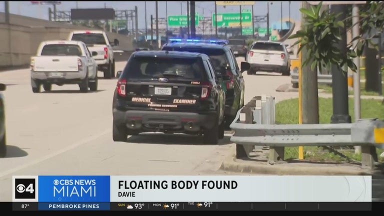 Man's body found floating in Davie canal, prompting investigation, Broward Sheriff's Office says ...