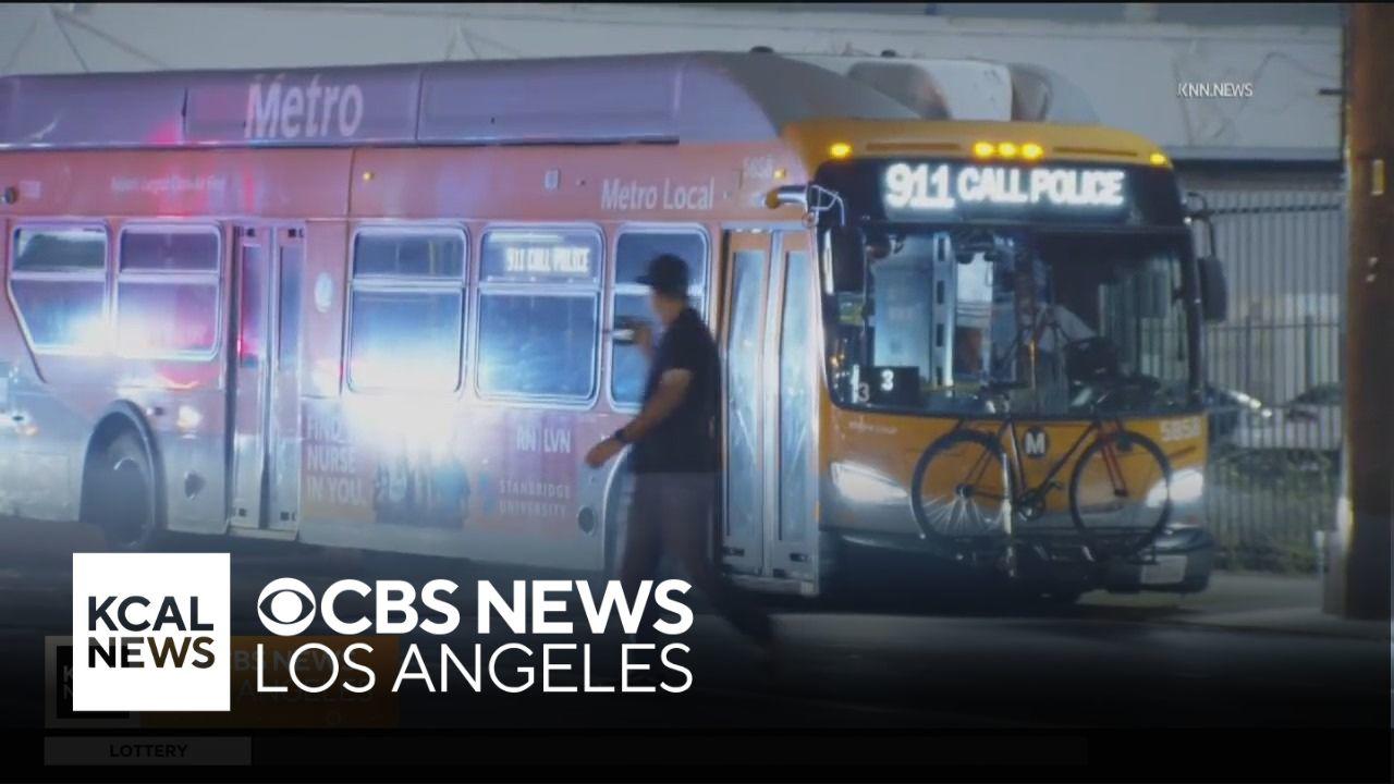 Bus passenger dead and suspect in custody following downtown LA Metro ...