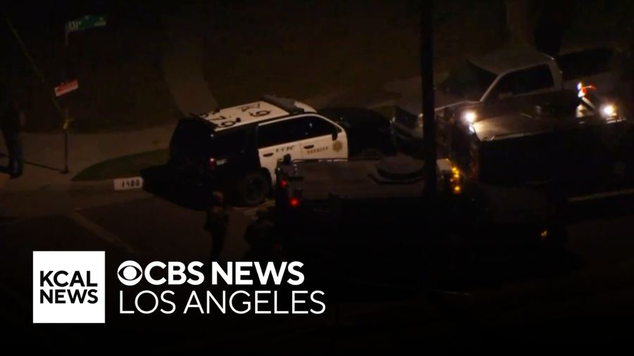 Armed murder suspect detained after 9-hour standoff in Compton home ...