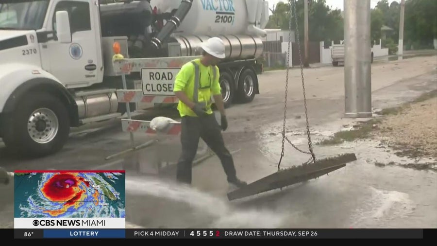 Florida Keys feel wrath of Hurricane Helene - CBS Miami