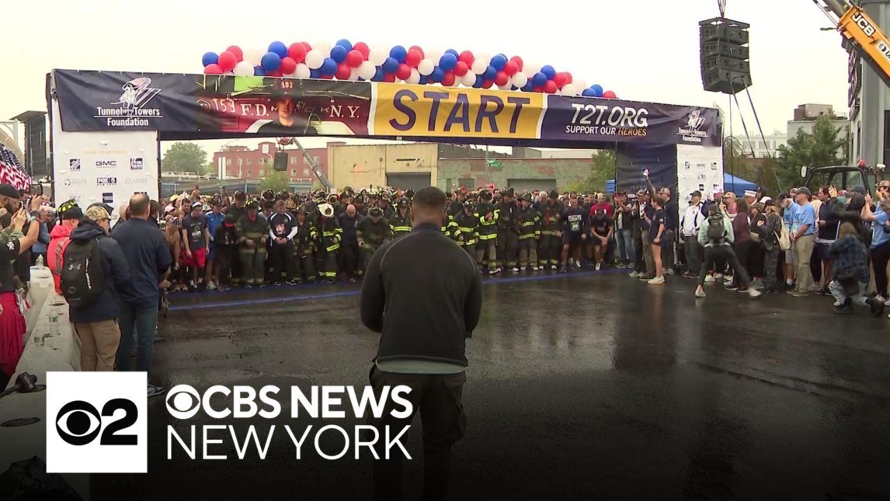 Thousands participate in 2024 Tunnel to Towers 5K Run & Walk in NYC - CBS New York