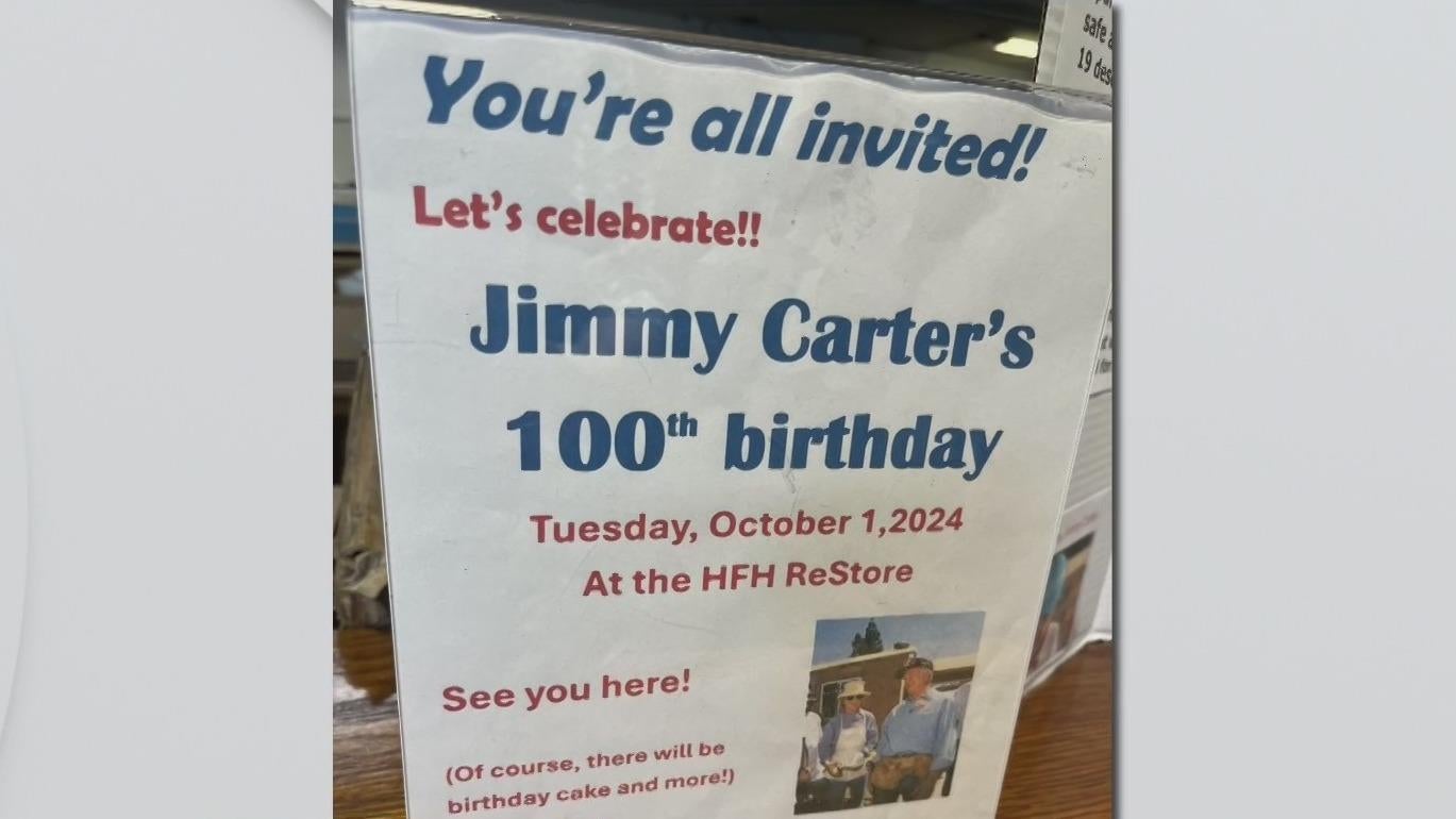 Celebrating former President Jimmy Carter's 100th birthday ...