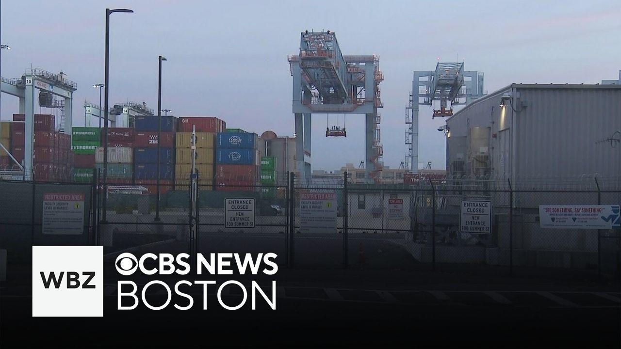Boston port reopening after dockworkers union suspends strike - CBS Boston