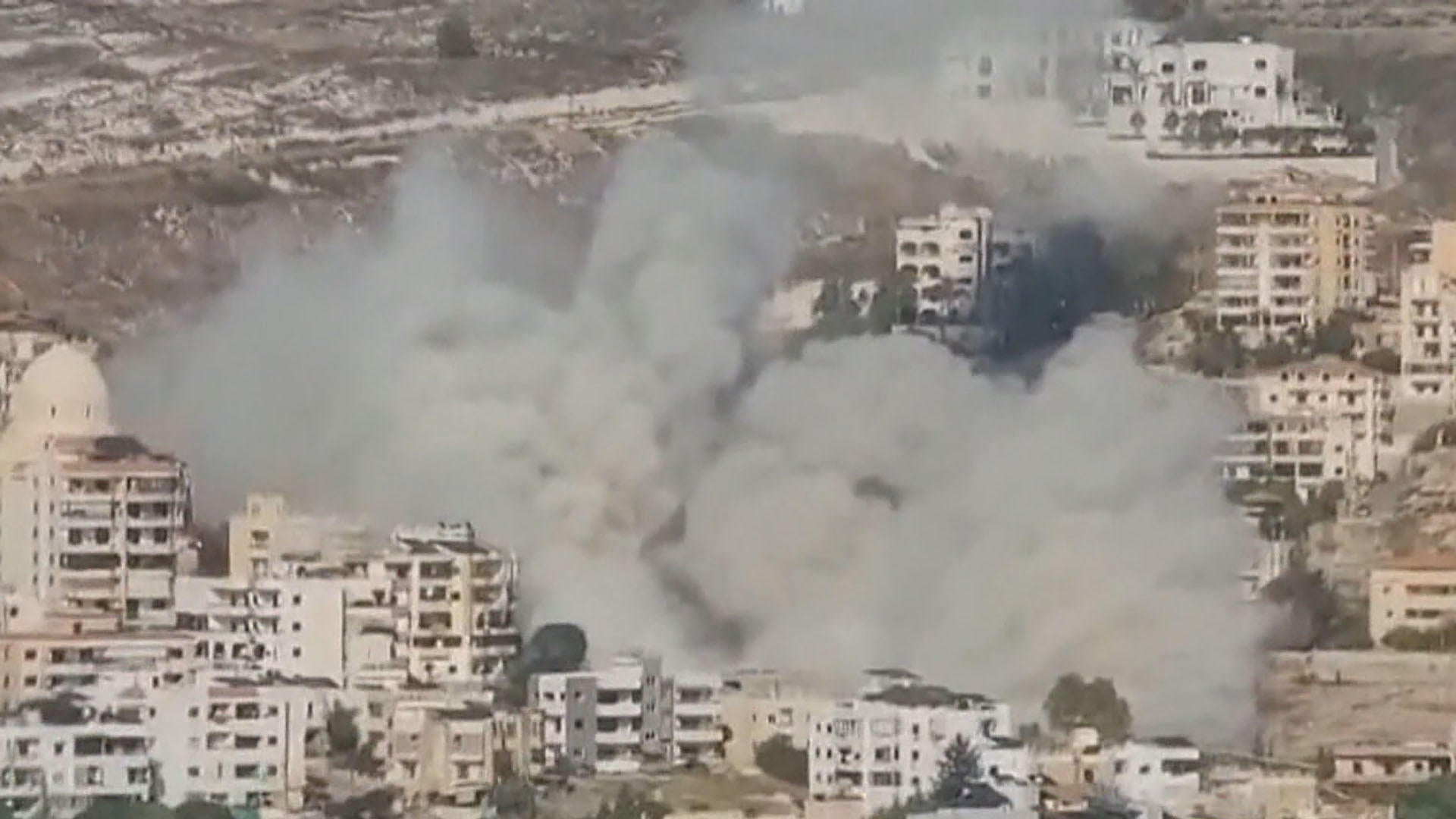 Israel airstrikes rock parts of Lebanon as Hezbollah launch rockets at ...