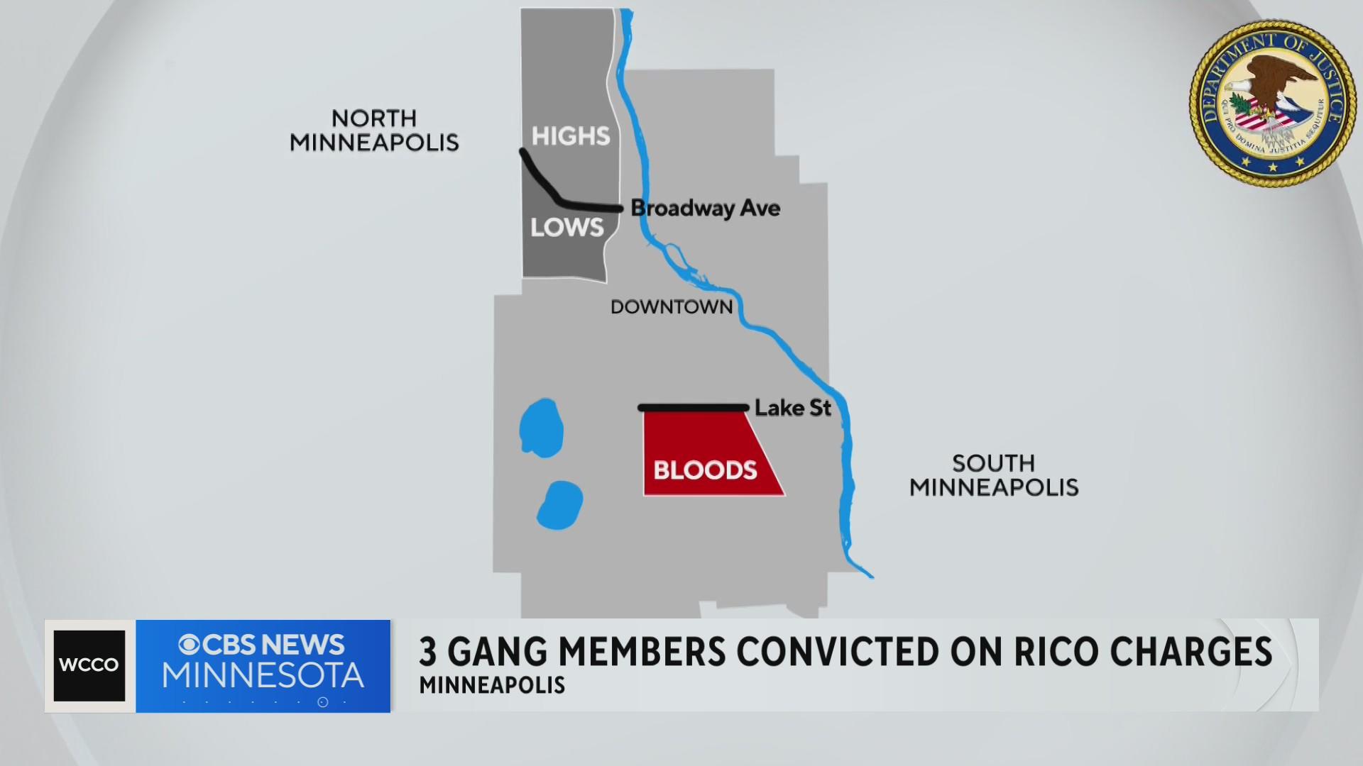 3 alleged Minneapolis gang members convicted in federal crackdown - CBS ...