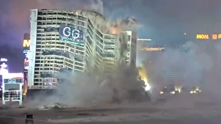 Tropicana implosion reduces to rubble the last true mob building on the Las Vegas Strip - CBS News