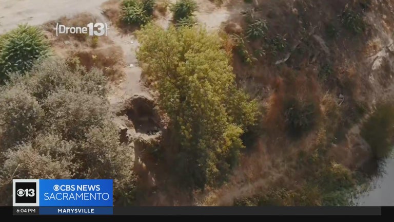 Modesto homeless move back into formerly furnished Tuolumne River caves ...